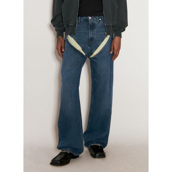 Y/Project | Jeans | Yproject Men Evergreen Cutout Jeans | Poshmark